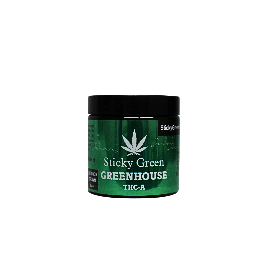 STICKY GREEN GREENHOUSE TA 3.5GM FLOWER – Charming Vape
